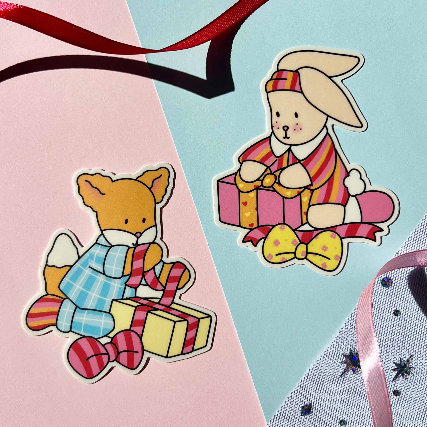 Amigos Canarios vinyl stickers set (set of 2) – amigoscanarios